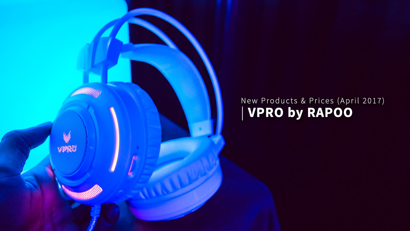 Rapoo's VPRO Newest Product lineup + Product Prices | Nognog in the City