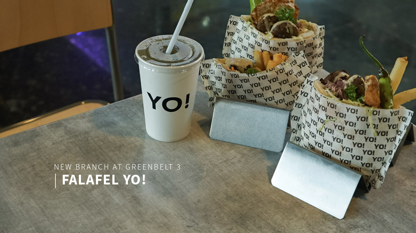 Falafel Yo! Israeli Snack Falafel is here in Manila, Philippines
